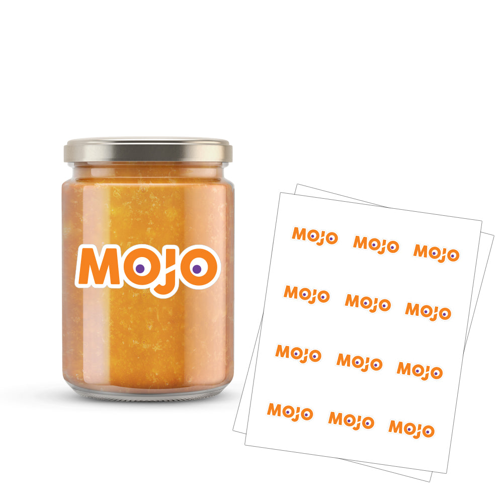 Custom Die Cut Sheet Labels – Mojo-Sticker-Inc